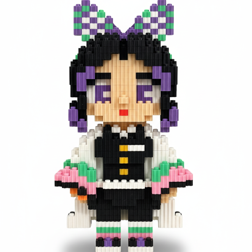 Figura pixel 3D Shinobu Demon Slayer – Bimajo.cl Mangas / Comics / Regalos